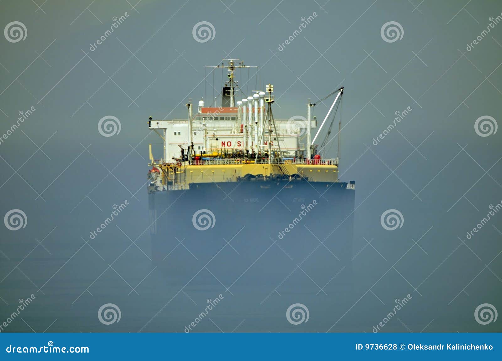 LNG Carrier Ship for Natural Gas Stock Photo - Image of environment ...