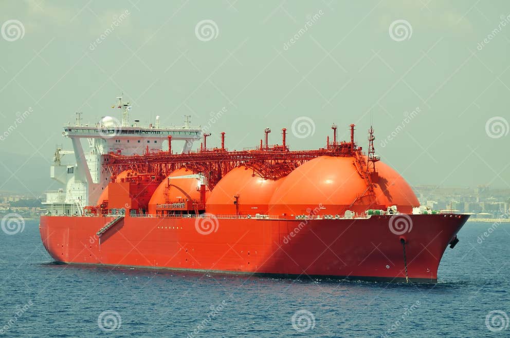 LNG ship for natural gas stock photo. Image of clouds - 6007590
