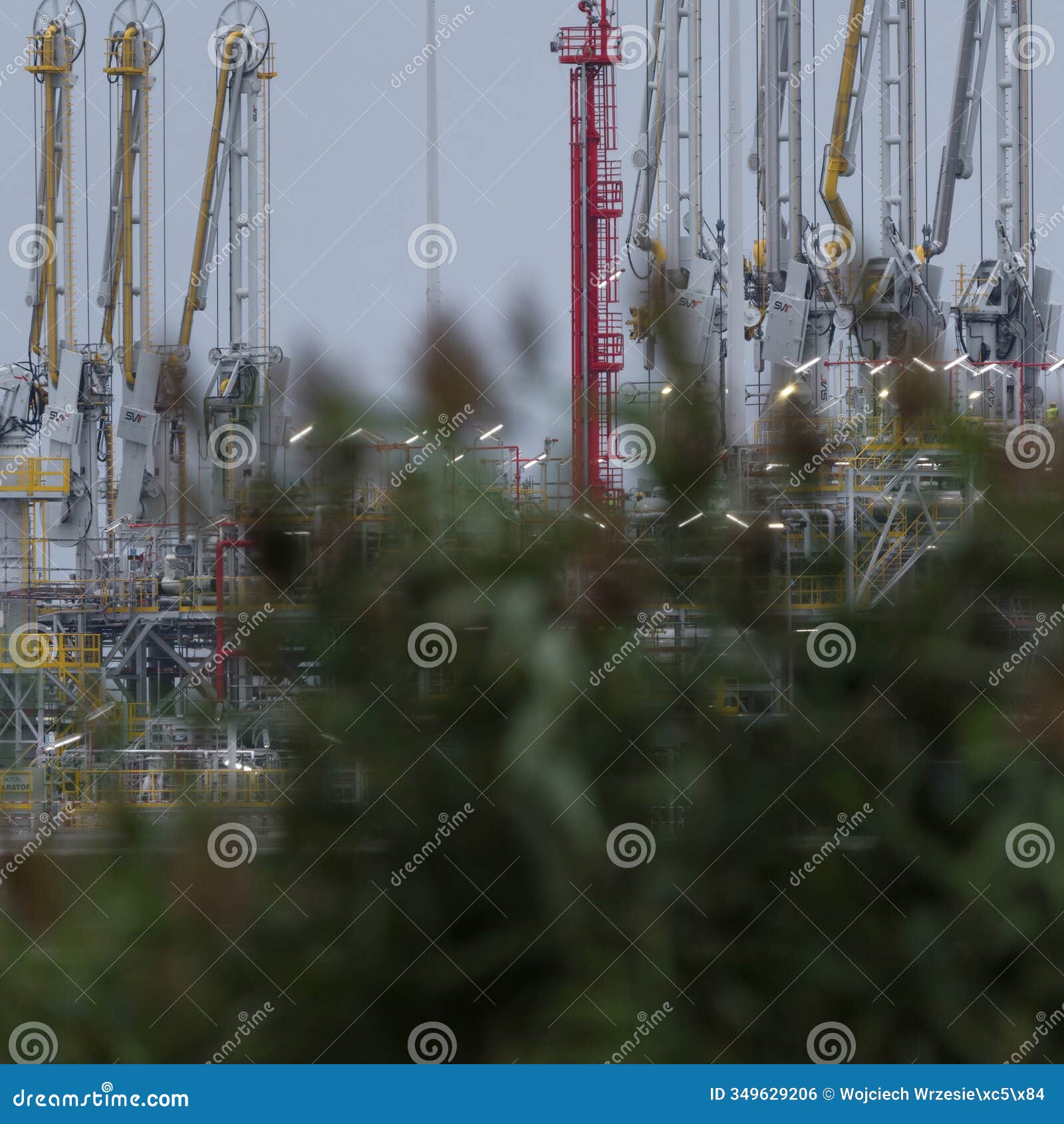 LNG TERMINAL editorial photo. Image of regasification - 349629206