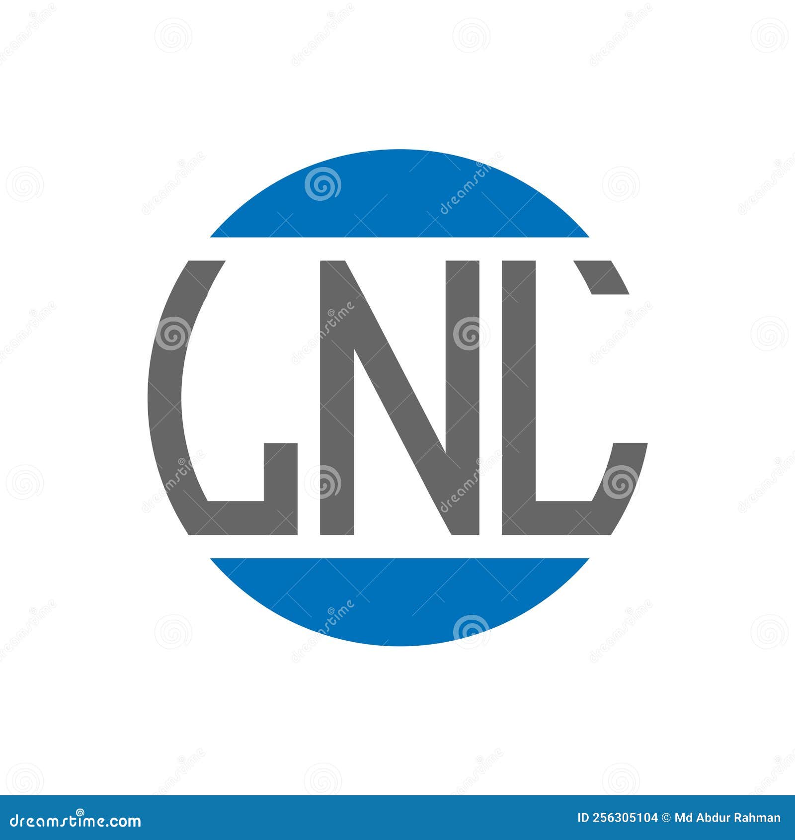 LNL Letter Logo Design on White Background. LNL Creative Initials ...
