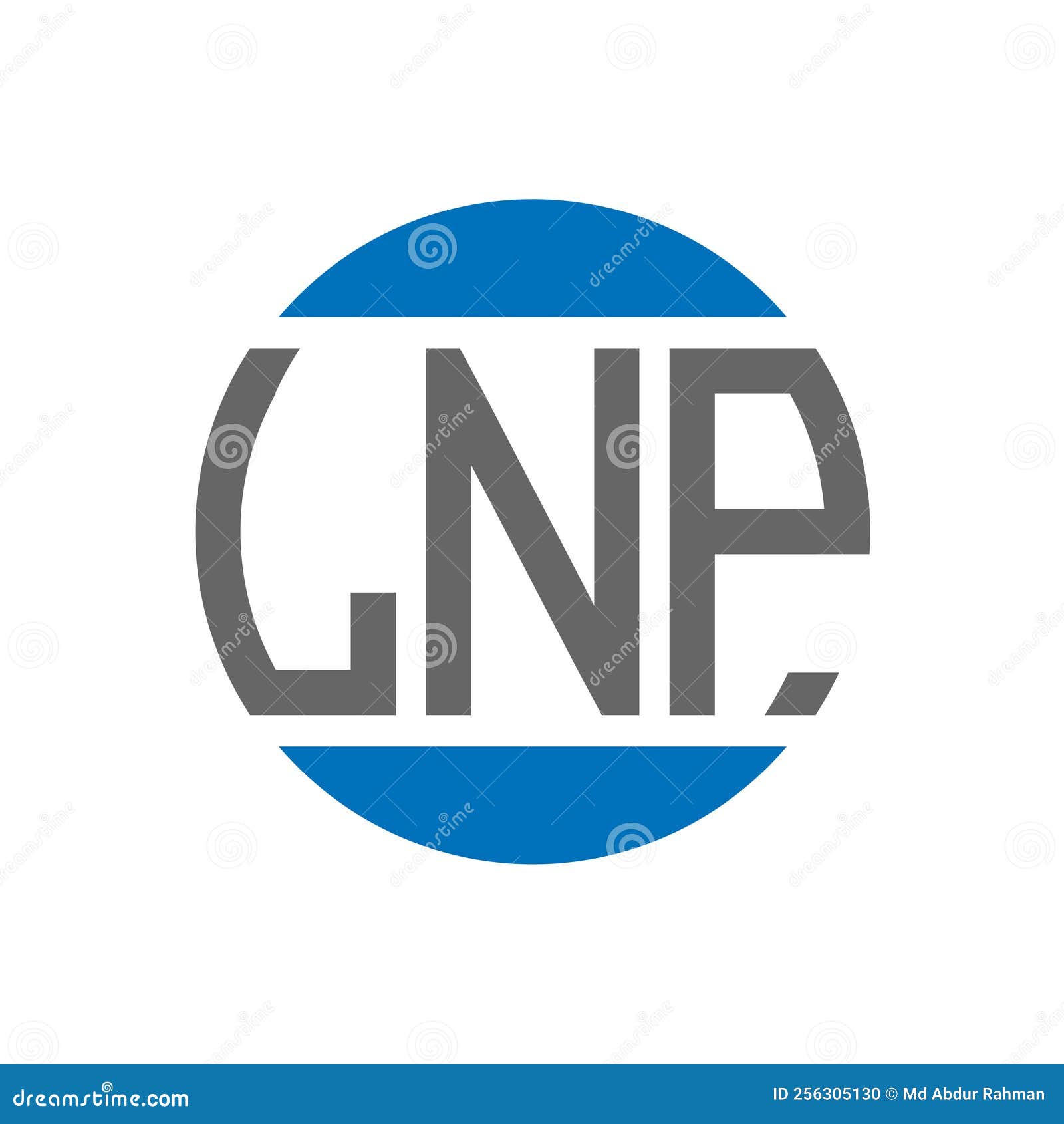 LNP Letter Logo Design On White Background. LNP Creative Initials ...