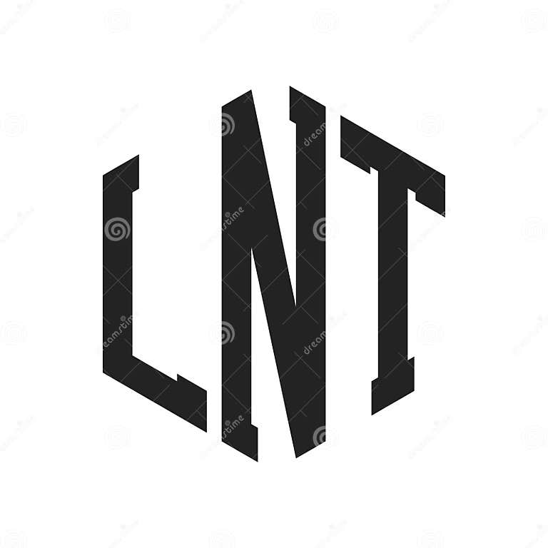LNT Logo Design. Initial Letter LNT Monogram Logo Using Hexagon Shape ...