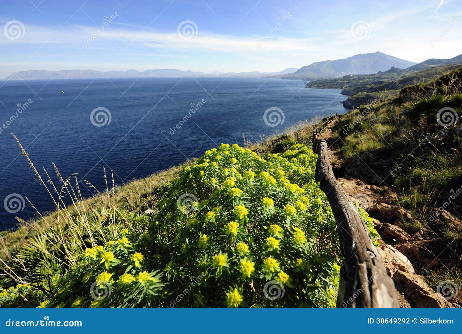Lo Zingaro, Nature Reservate Sicily Stock Photo - Image of outdoor ...