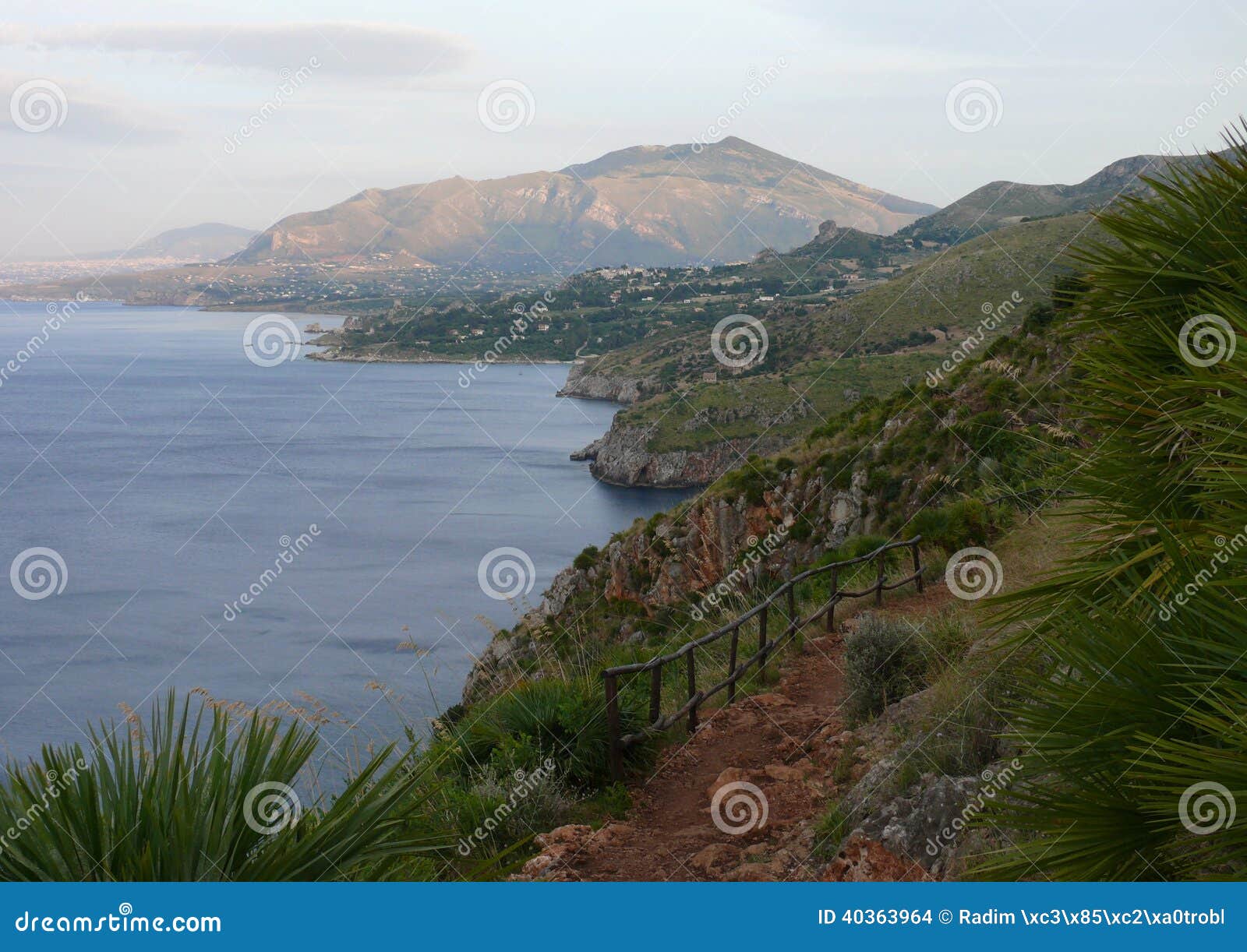Lo Zingaro Reservation Sicily Stock Photo - Image of palms, italy: 40363964