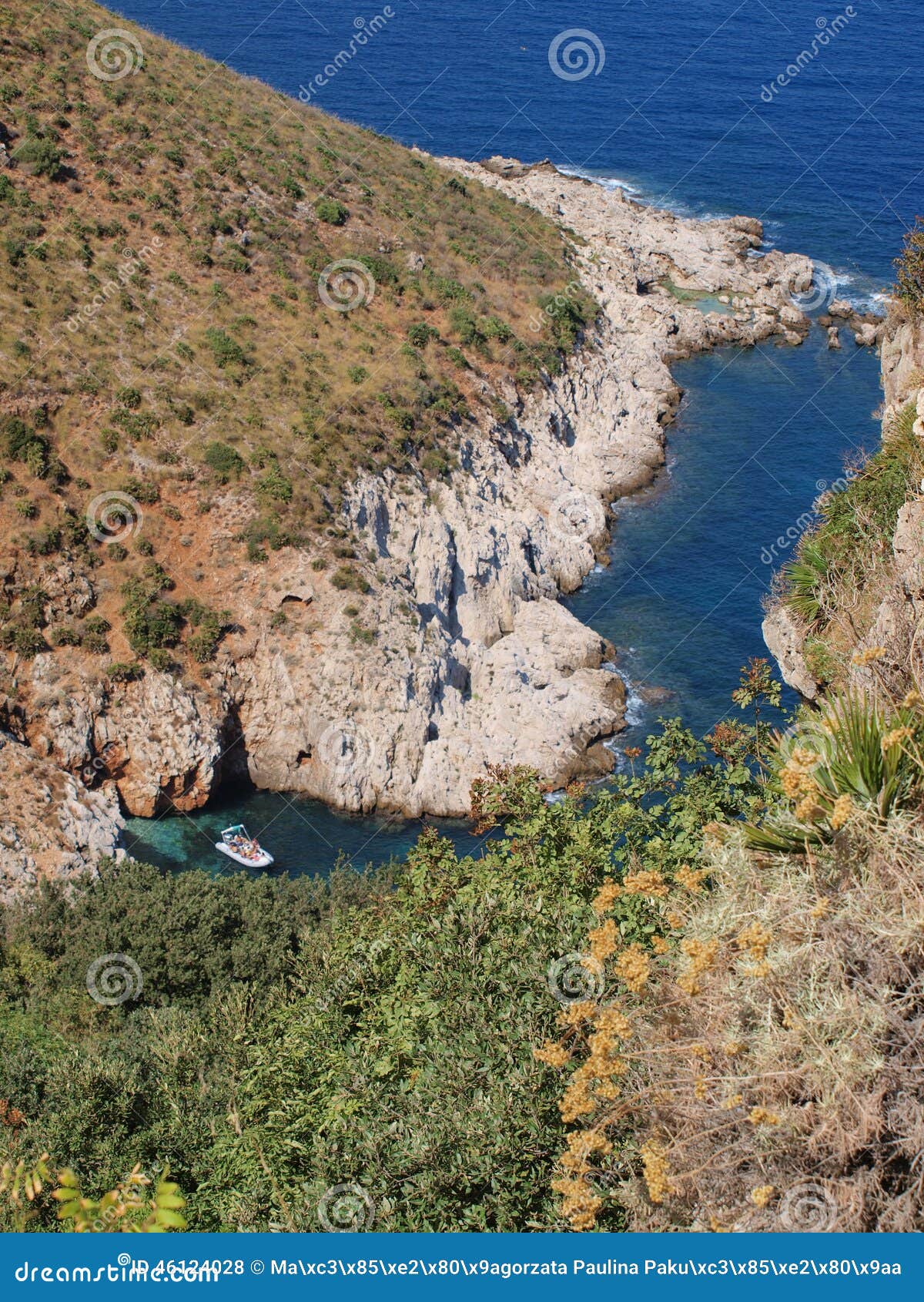 Lo Zingaro Reserve, Sicily, Italy Stock Photo - Image of rocky ...