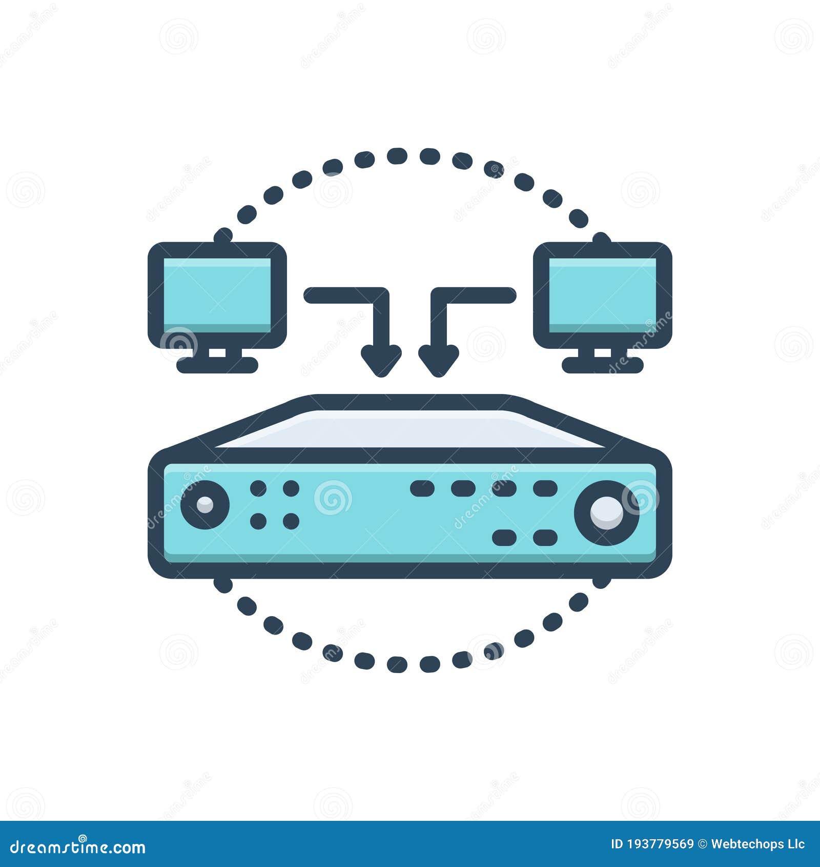 Load Balancer Icon Collection, Application Network Load Balancer ...