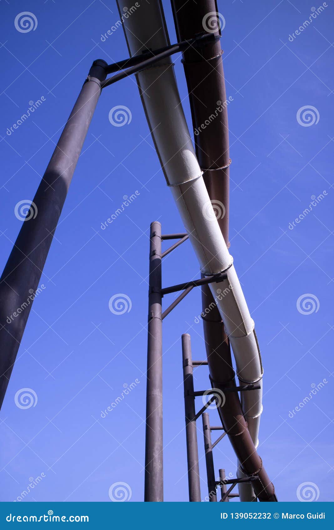 Load-bearing Structures of a Park Water Stock Photo - Image of park ...