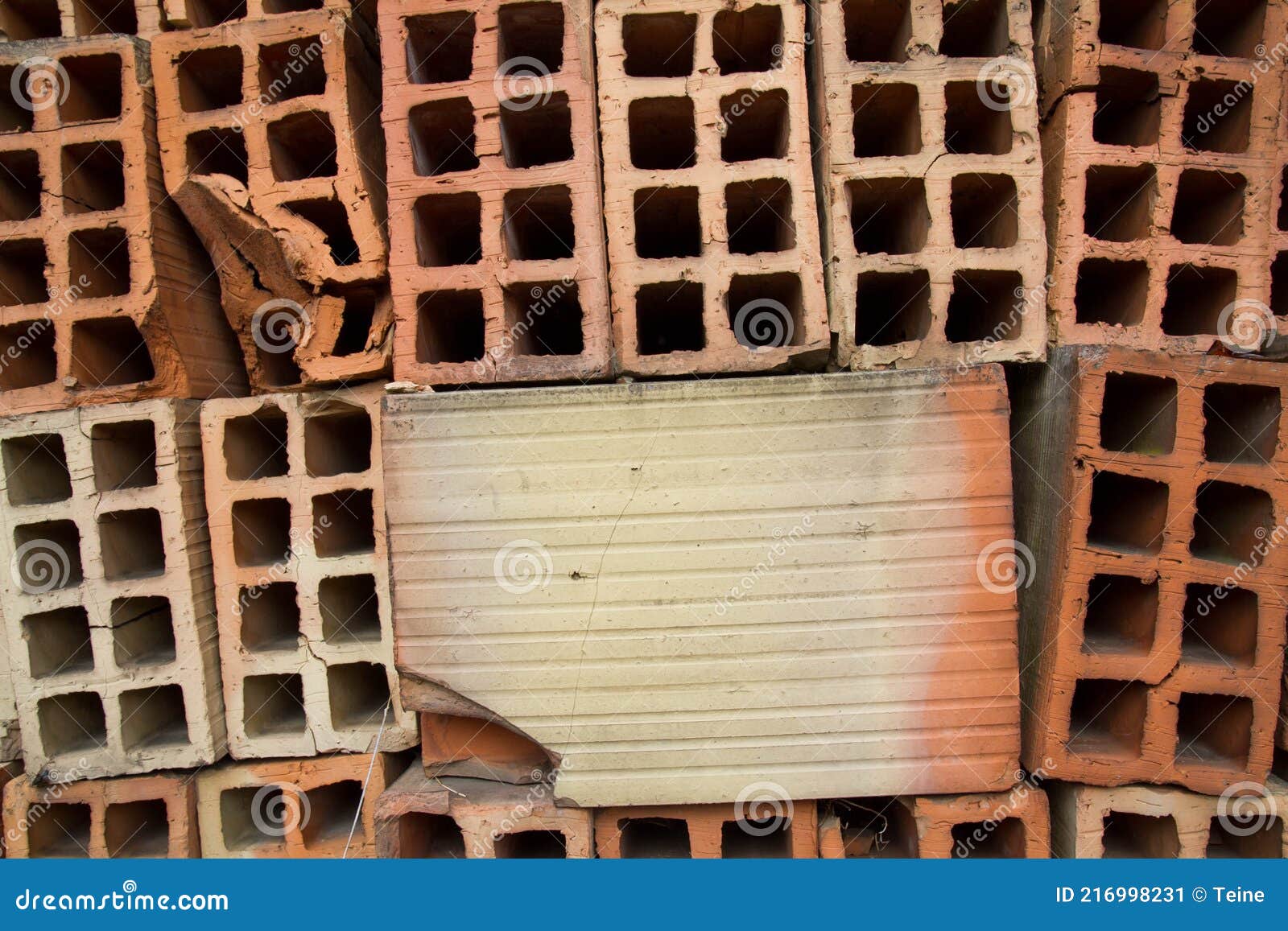 Load of bricks stock image. Image of load, cement, architecture - 216998231