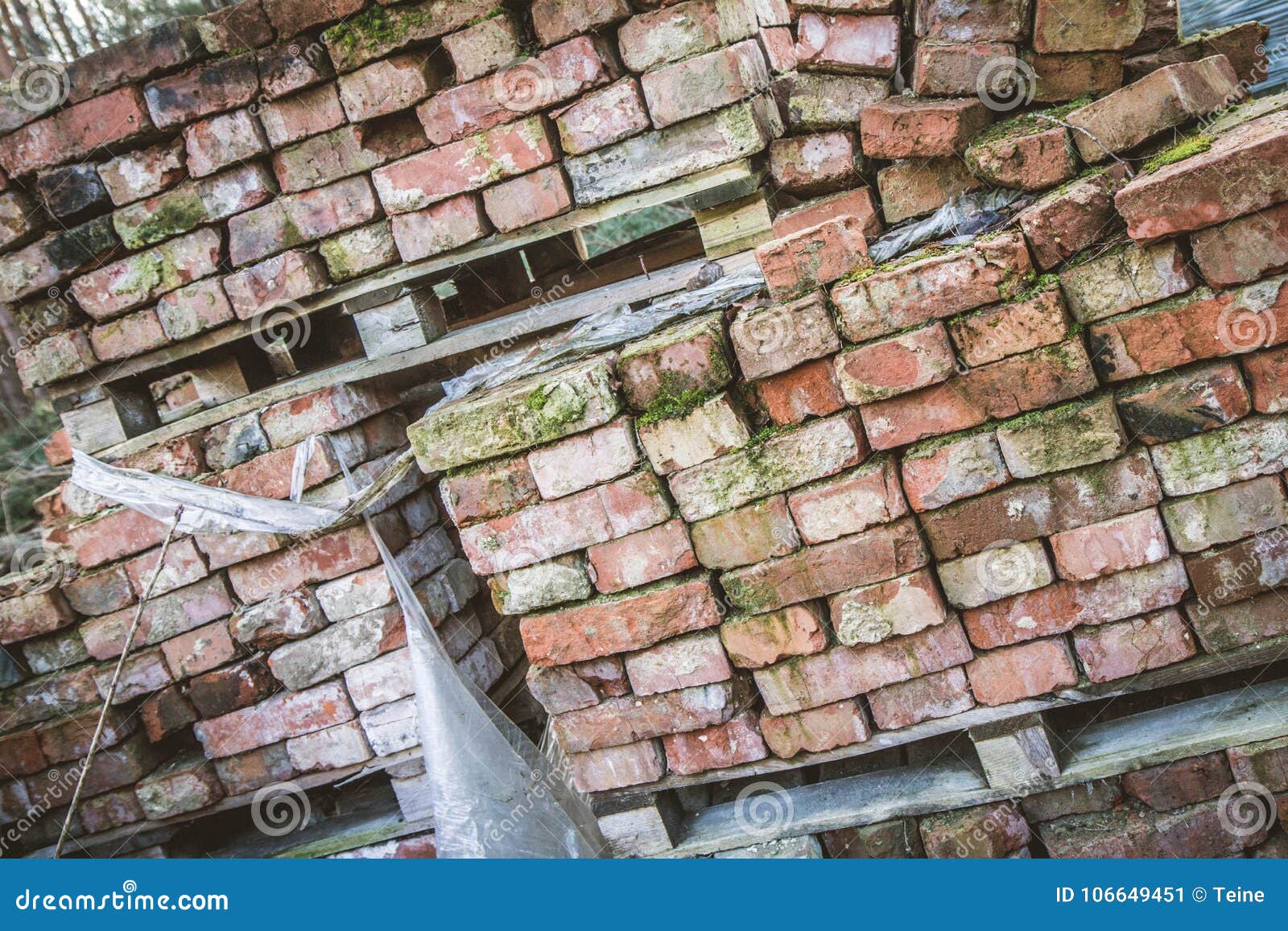 Load of bricks stock image. Image of goods, material - 106649451