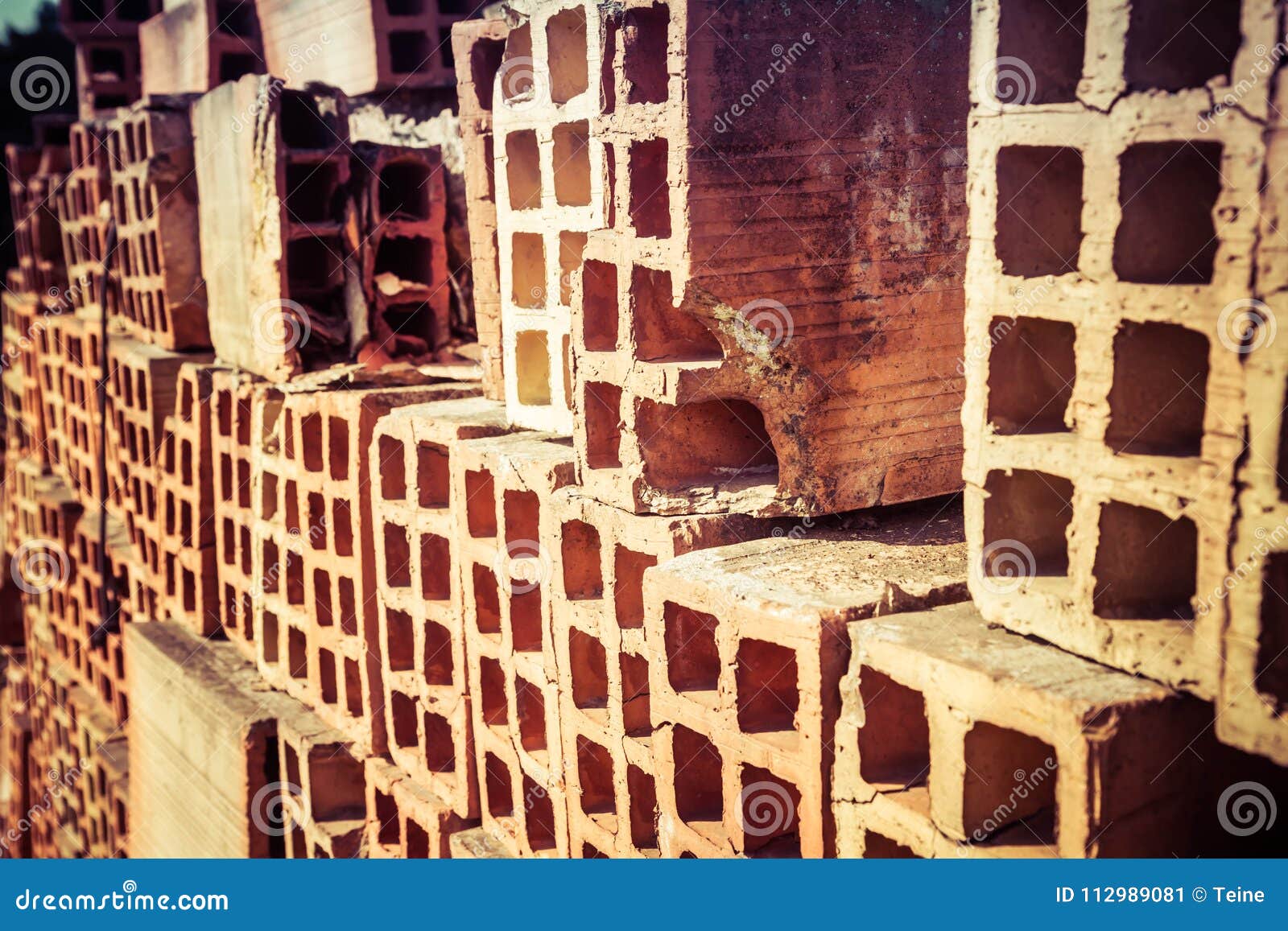 Load of bricks stock image. Image of brick, storage - 112989081