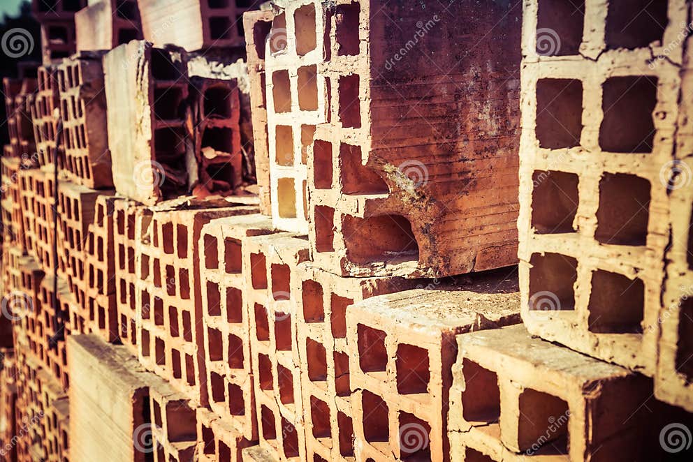Load of bricks stock image. Image of brick, storage - 112989081