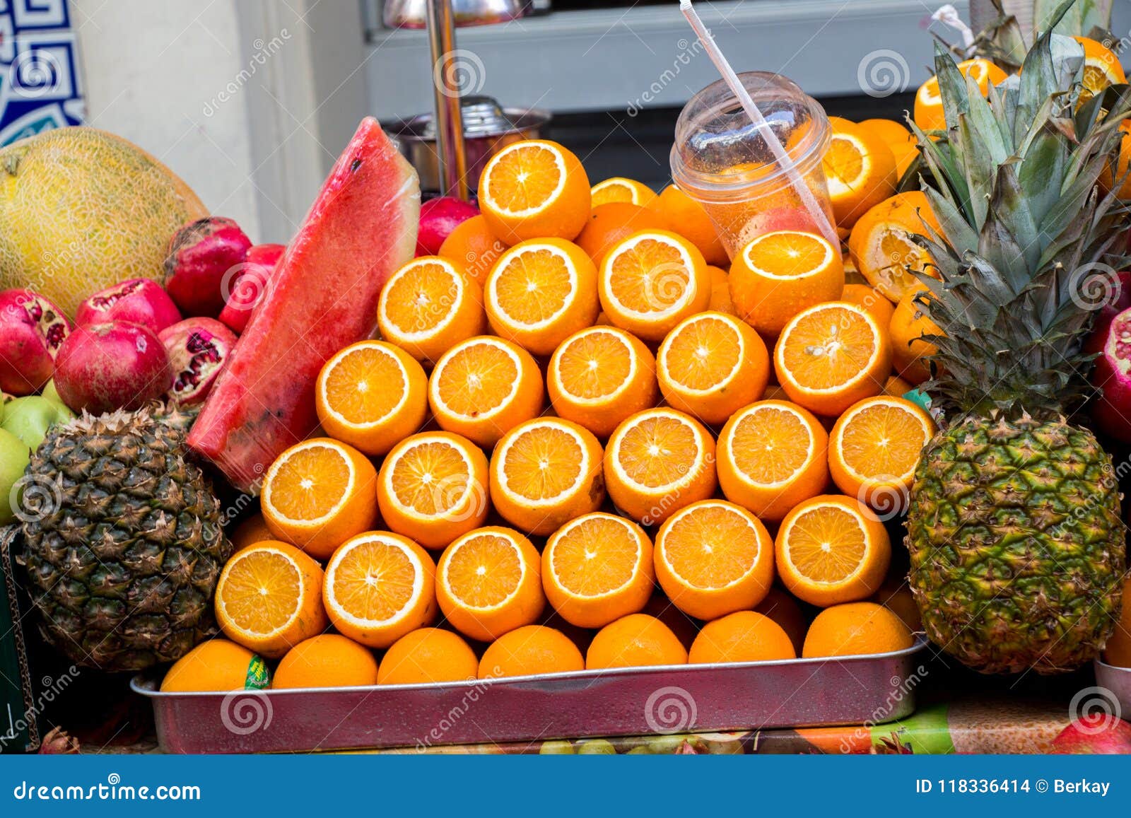 Load of the Fruit of Orange in View Stock Photo - Image of life, food ...