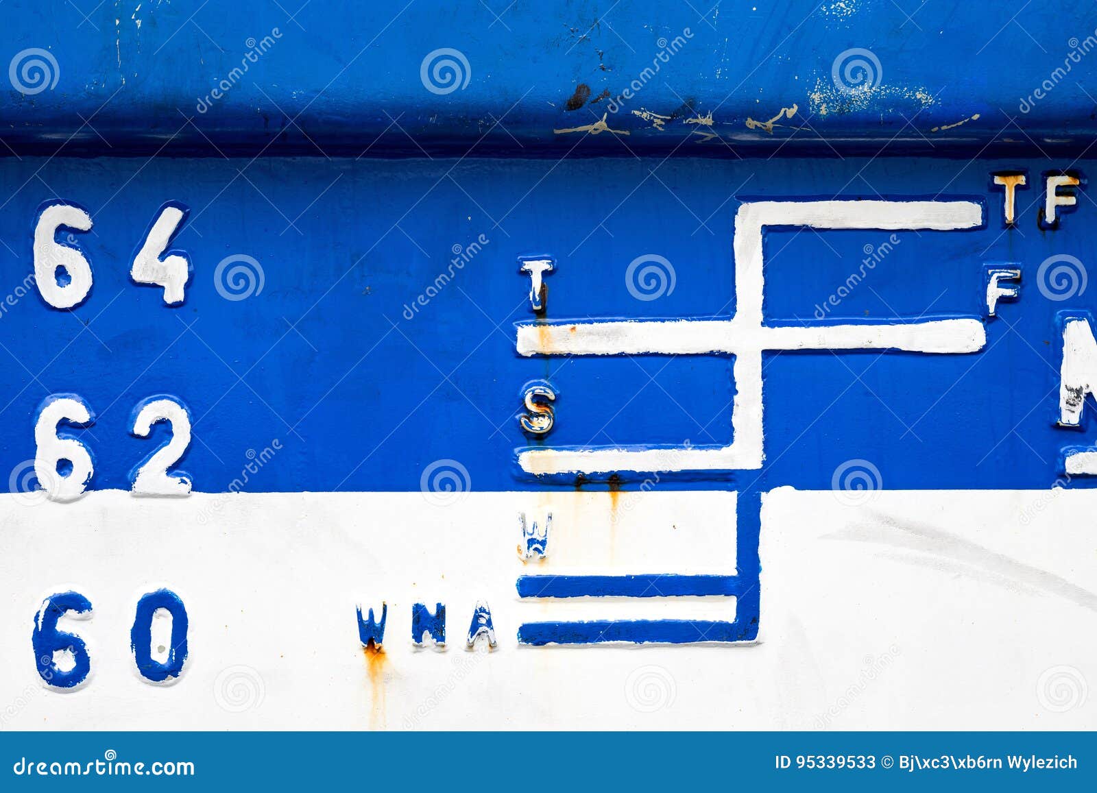 Load Line Markings Stock Image | CartoonDealer.com #95339533
