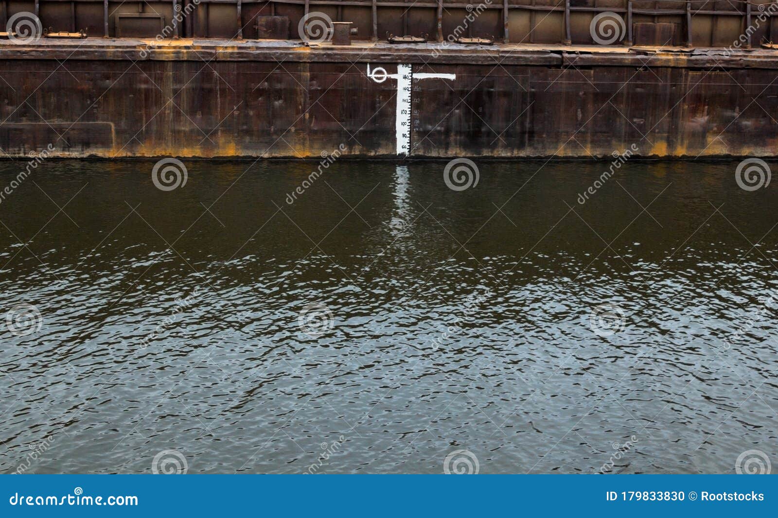 Load Line Marks and Lines on a Ship Stock Photo - Image of port, barge ...