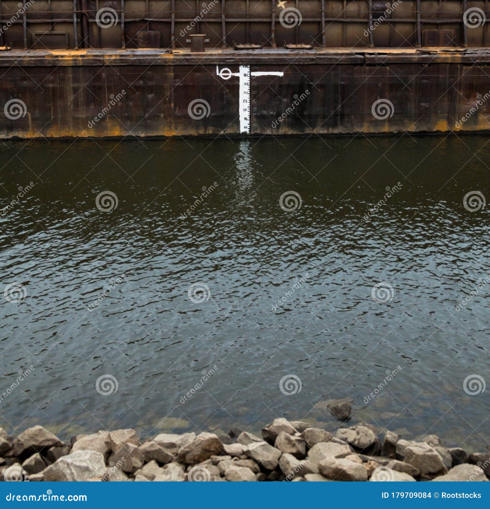 Load Line Marks and Lines on a Ship Stock Photo - Image of industrial ...