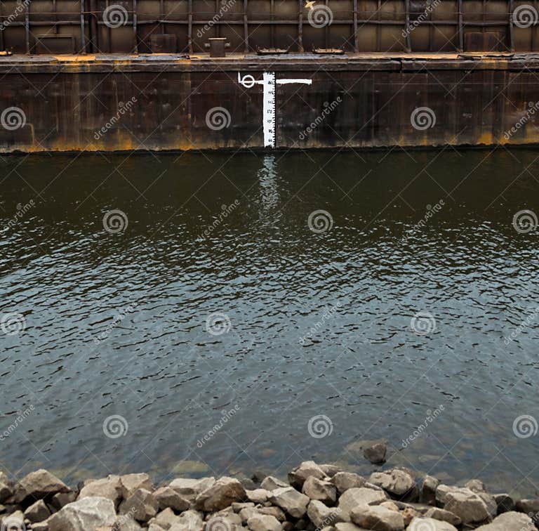 Load Line Marks and Lines on a Ship Stock Photo - Image of industrial ...