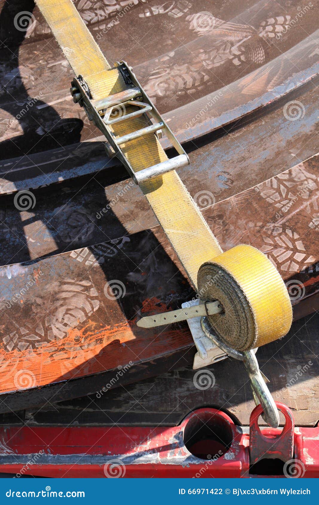 Load restraint stock photo. Image of heavy, securing - 66971422
