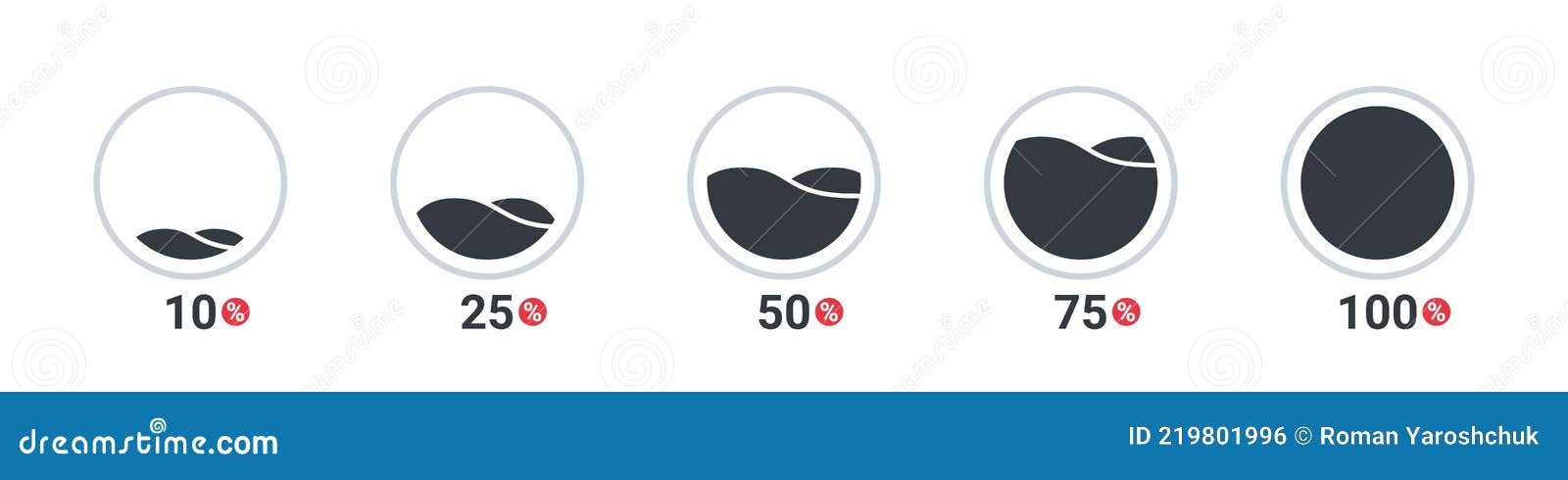 Load Sign Symbol Progress Bar. Loading Icons. Modern Design Stock ...