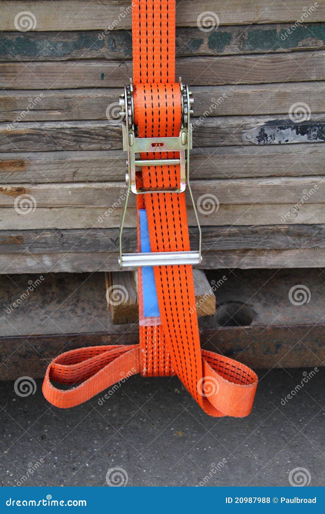 Load strap. stock photo. Image of planks, strong, secure - 20987988