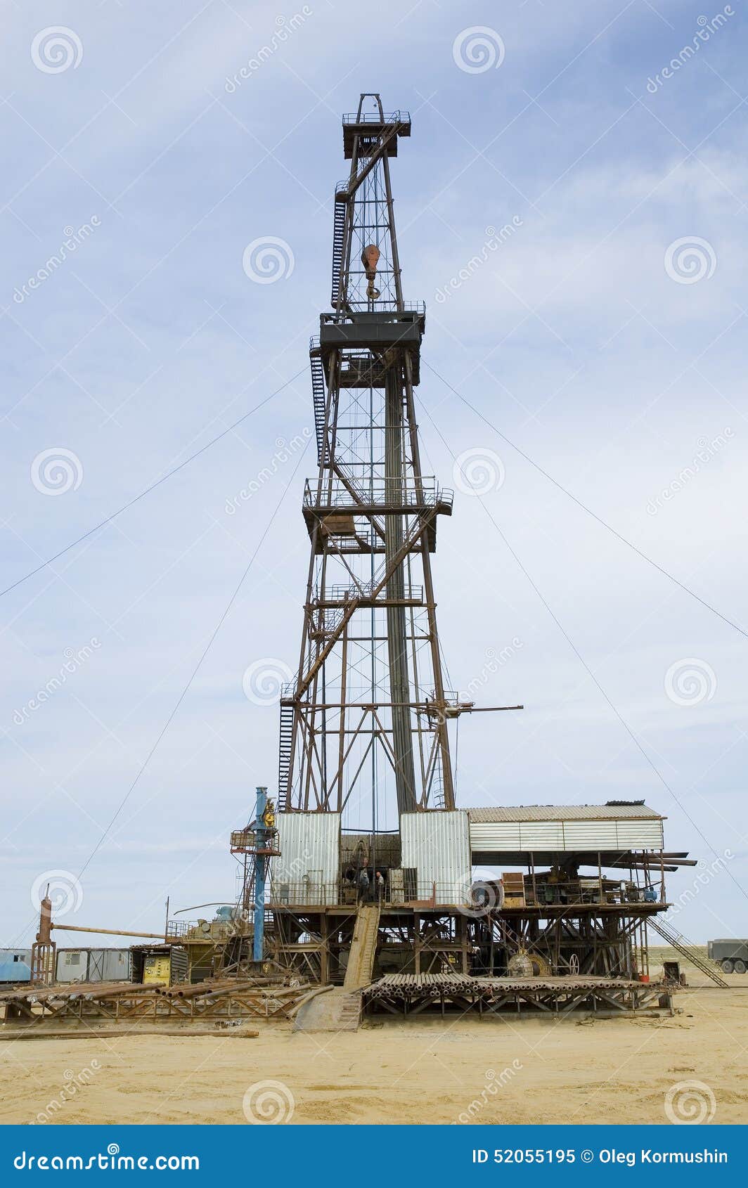Loaded drilling rig stock image. Image of drill, industry - 52055195