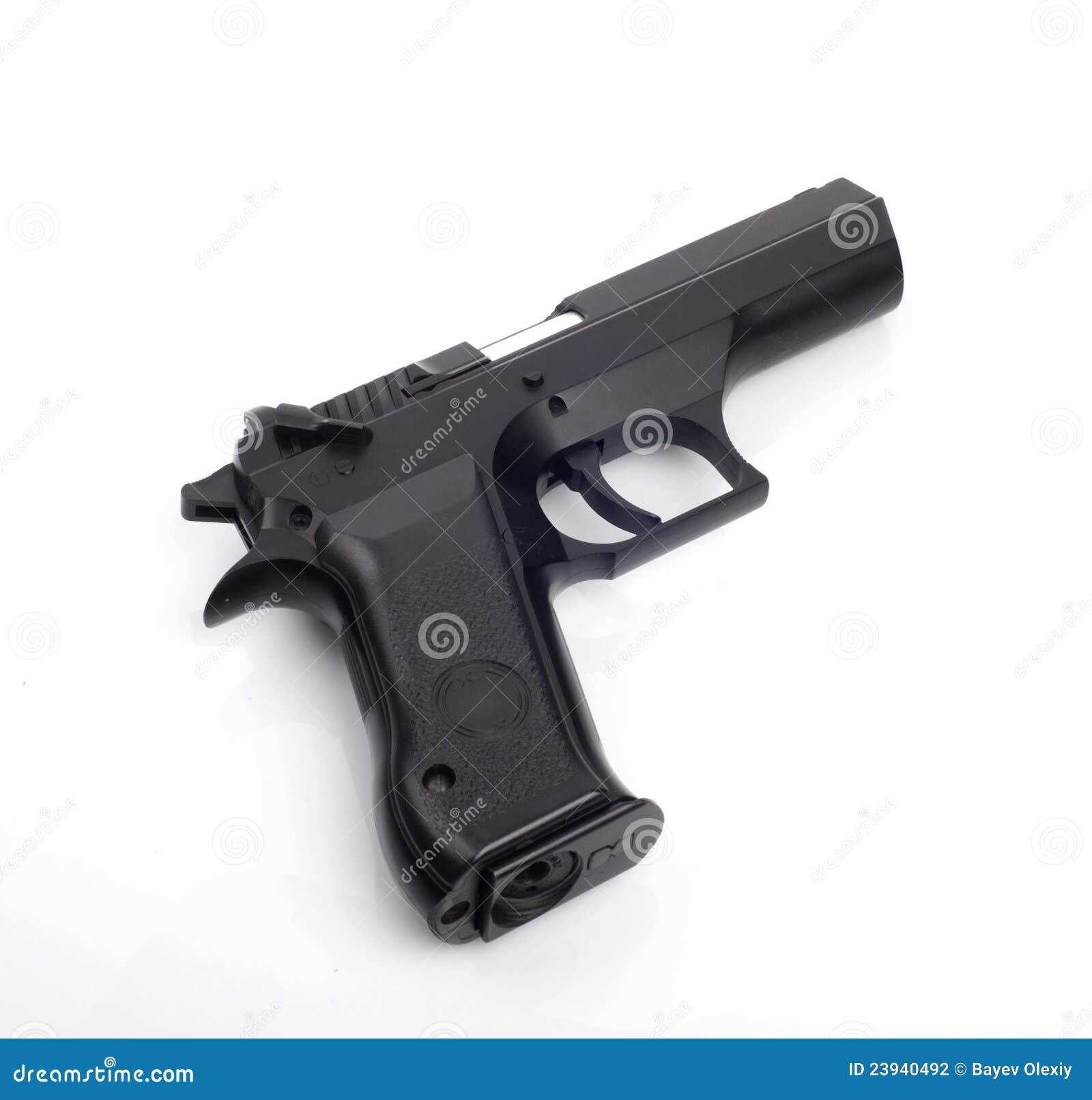 Loaded gun stock photo. Image of police, weapon, service - 23940492