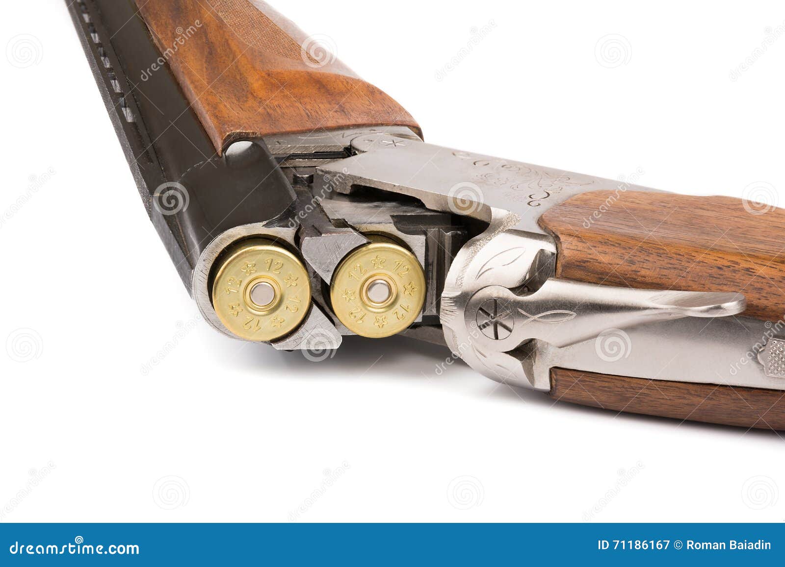 Two Loaded Rifle Magazines With 223 Caliber Bullets Around Them Stock ...