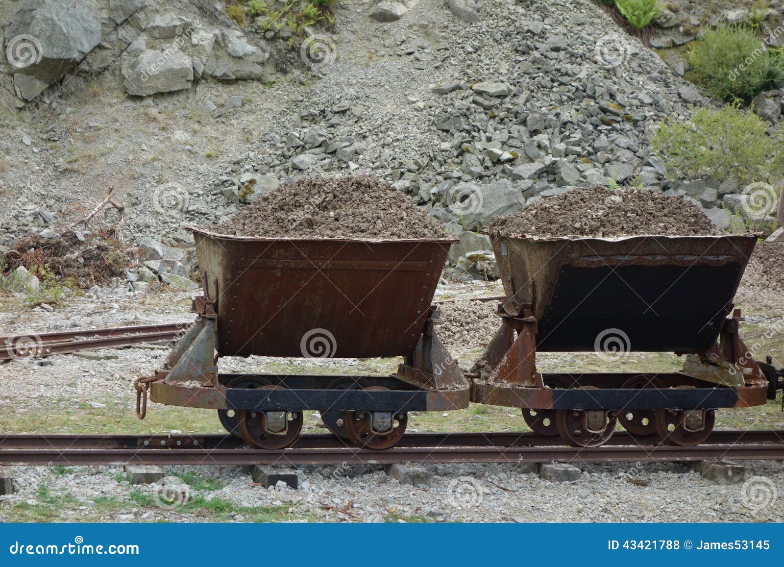 Loaded Wagons Royalty-Free Stock Image | CartoonDealer.com #43421788