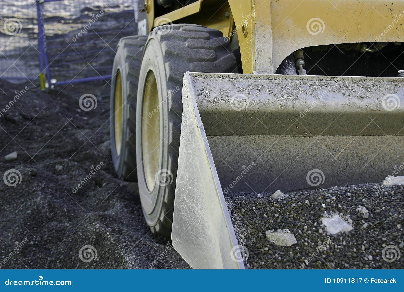 Loader stock image. Image of site, steel, building, tool - 10911817