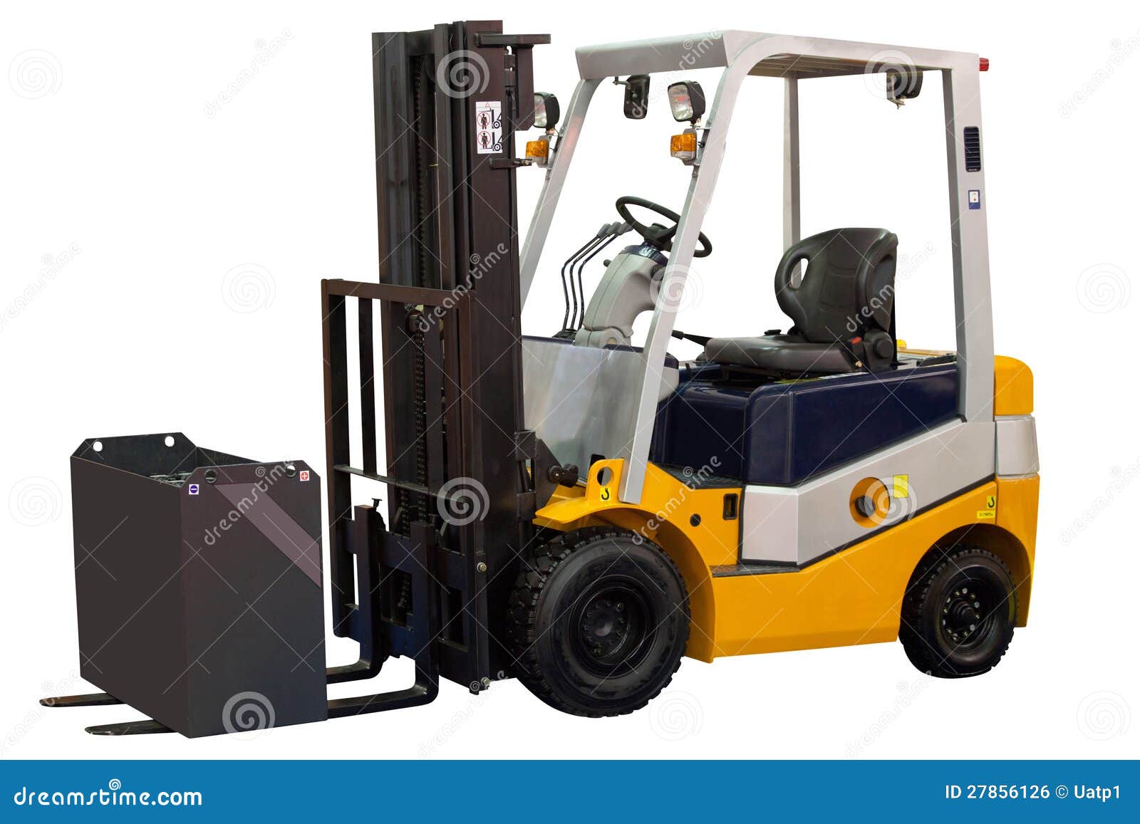 Loader stock photo. Image of picking, background, warehouse - 27856126