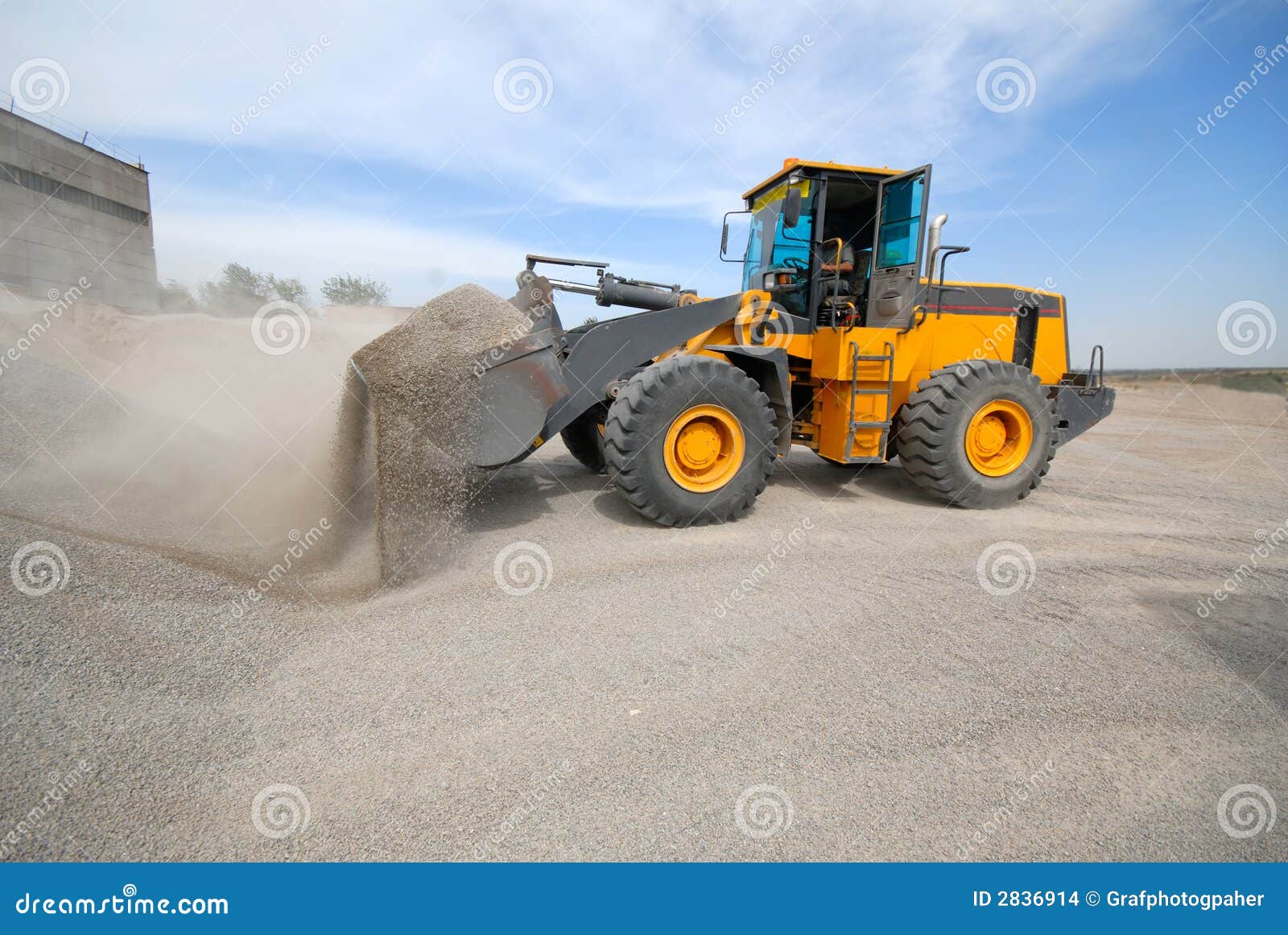 Loader stock photo. Image of unload, earth, loader, gear - 2836914