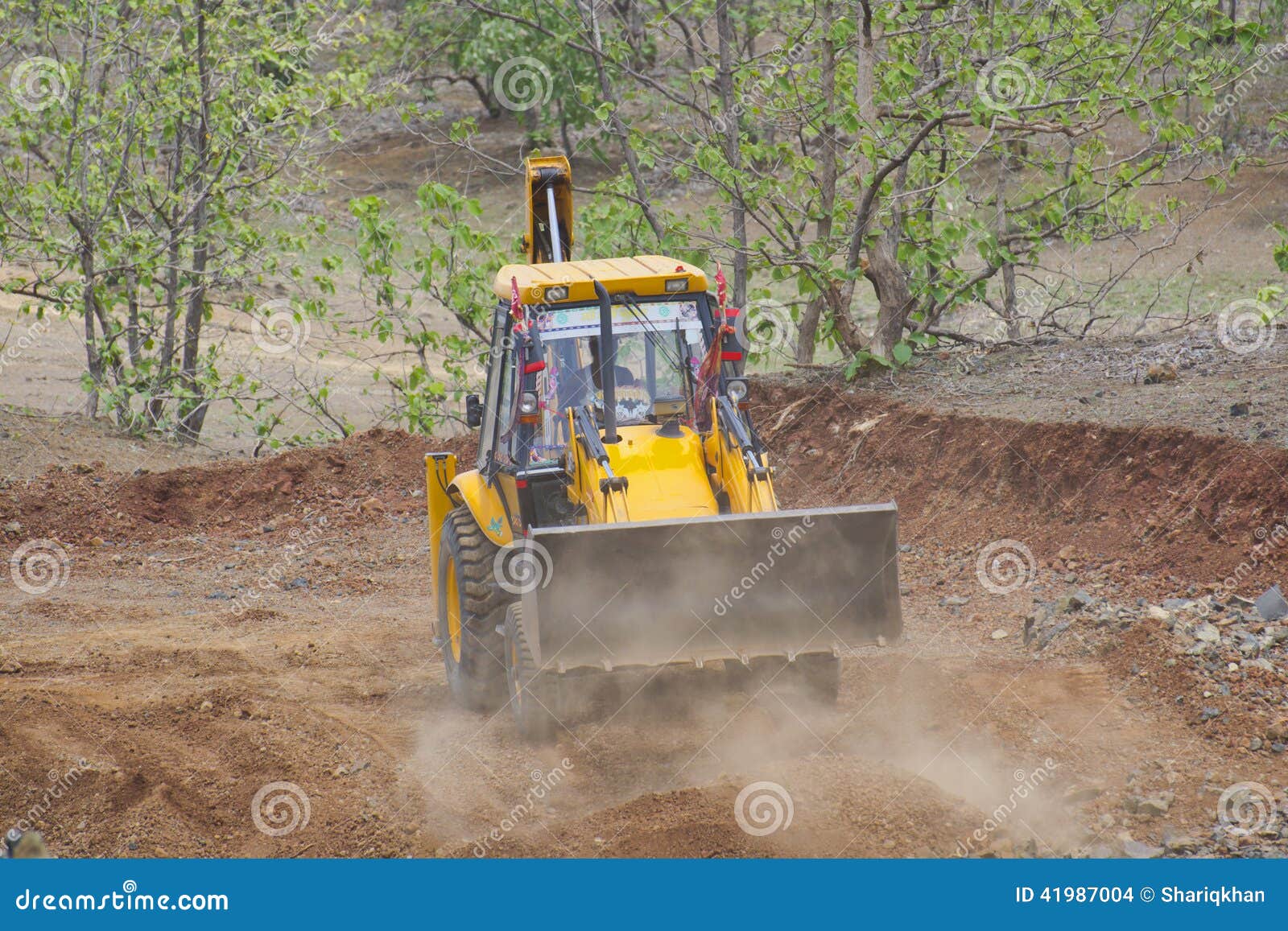 Excavator Loader Backhoe Digger Stock Photo - Image of asian, excavator ...