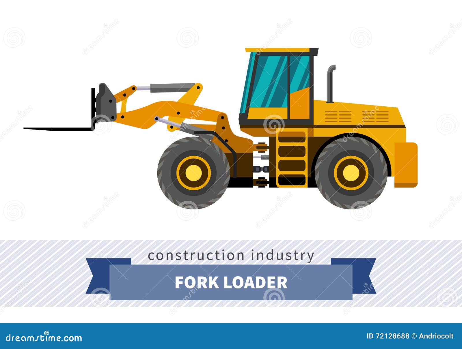 Crane And Lift Truck Loaders And Clip Art