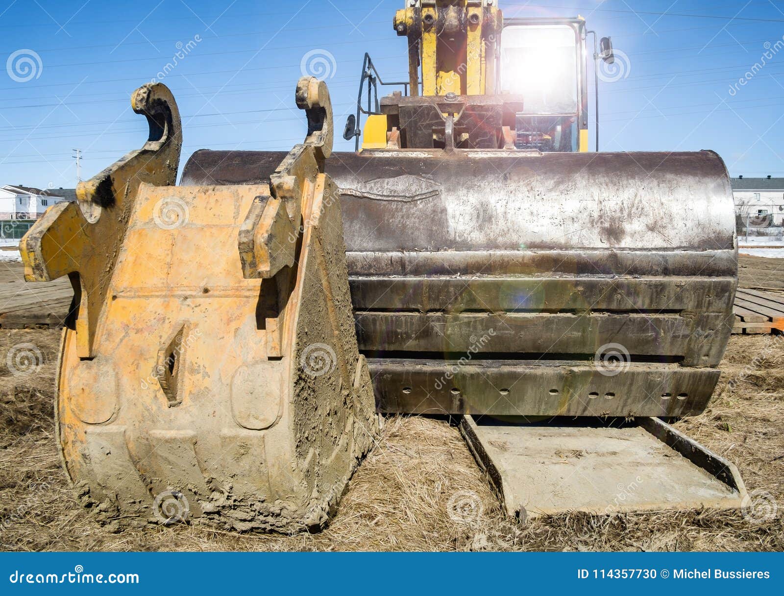 Loader Front View Machinery Accessories Editorial Image - Image of icon ...