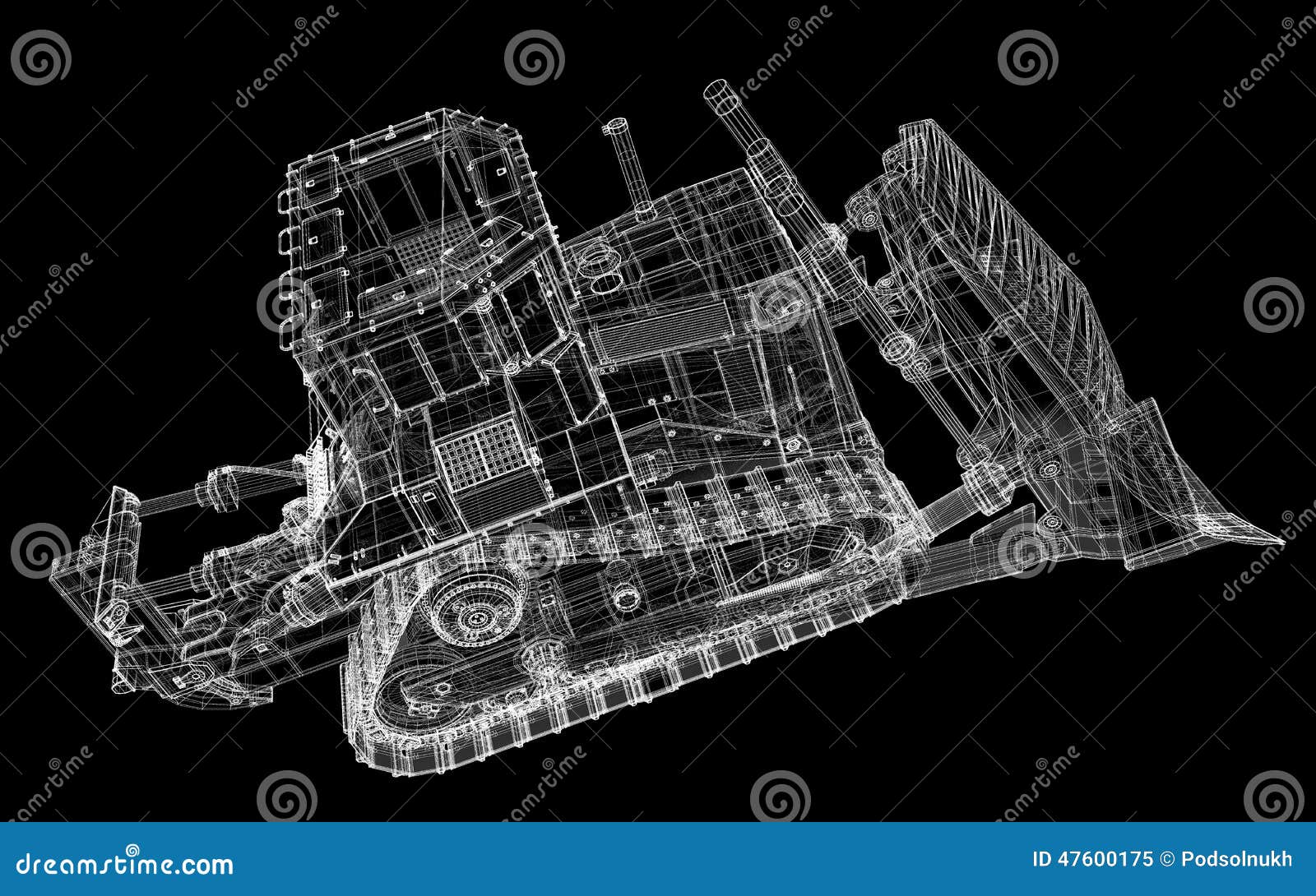 Loader stock image. Image of objects, digging, horizontal - 47600175