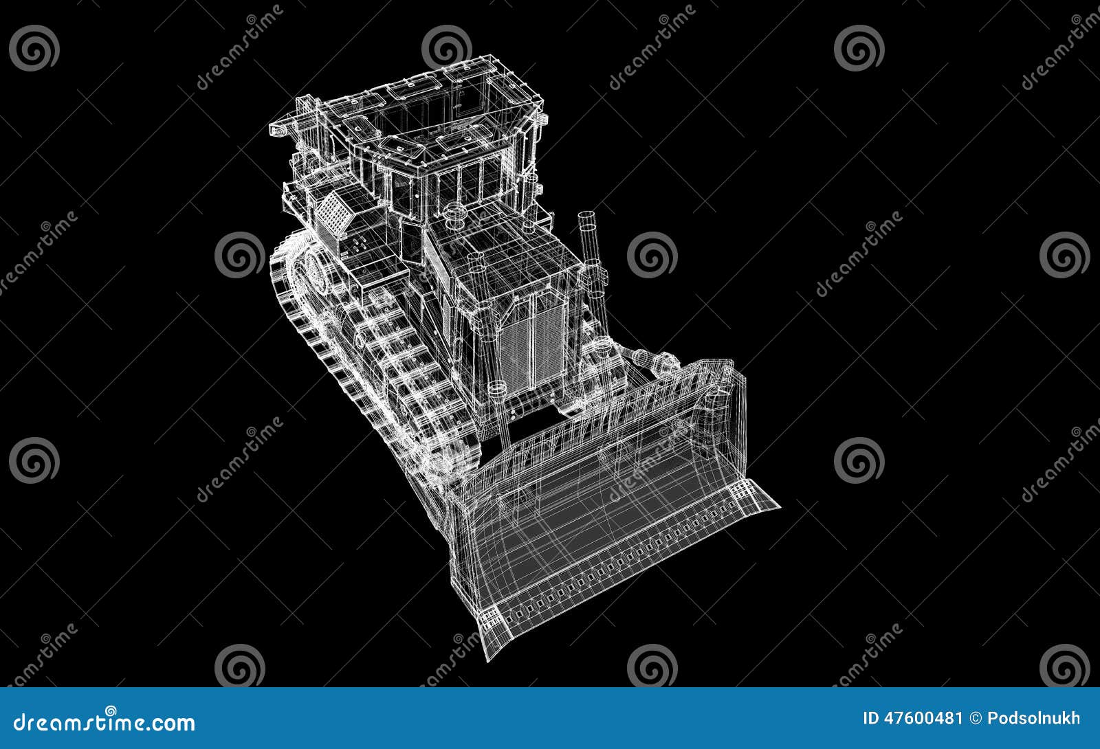 Loader stock image. Image of mining, horizontal, isolated - 47600481