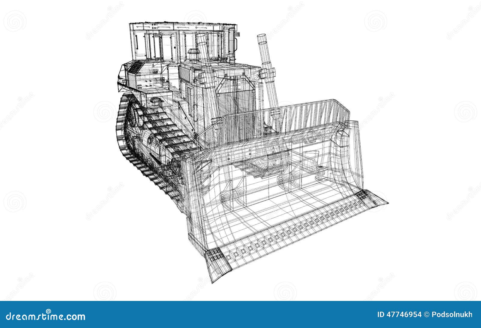 Loader stock illustration. Illustration of industry, objects - 47746954