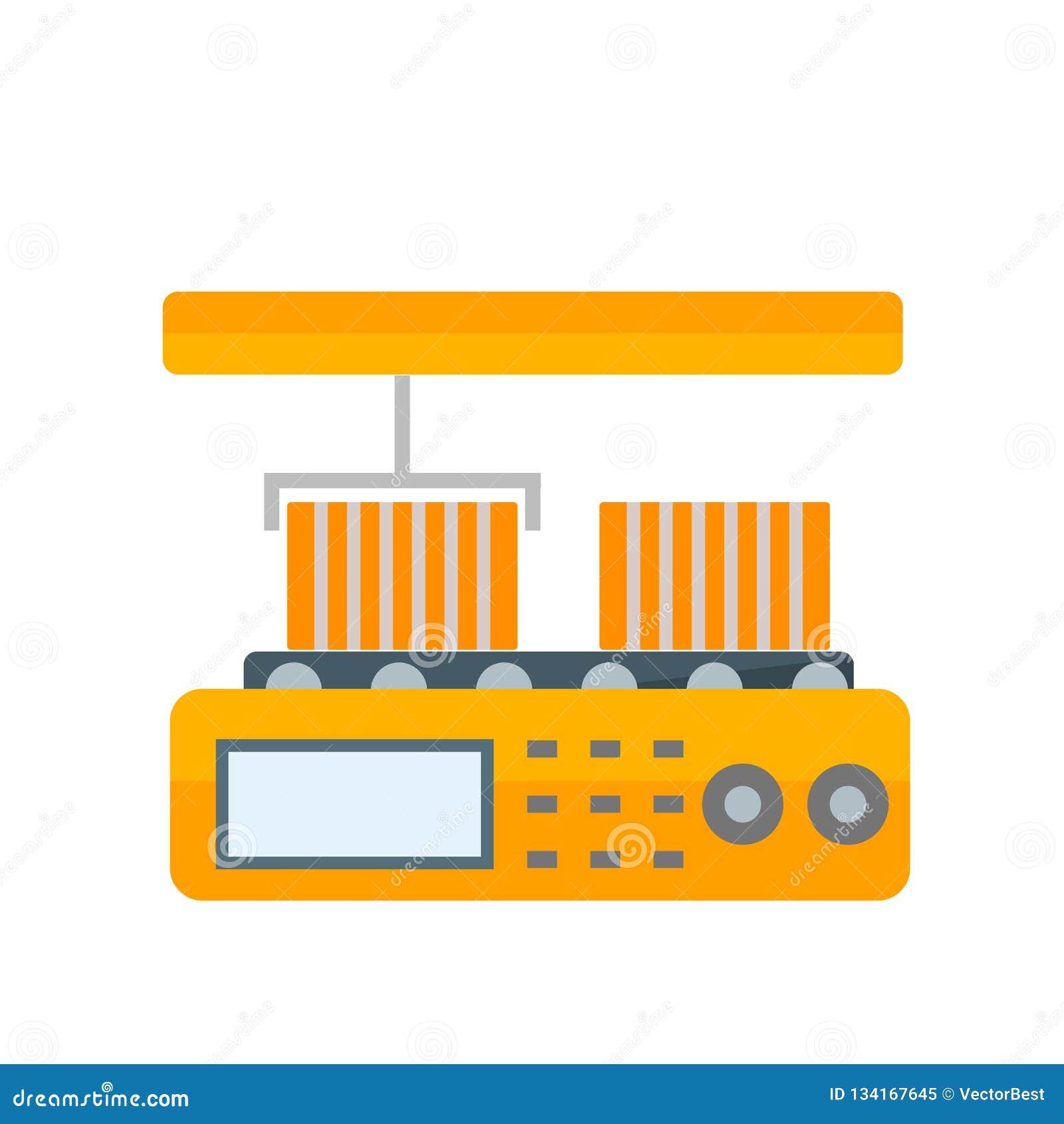 Loader Icon Vector Isolated on White Background, Loader Sign , Industry ...