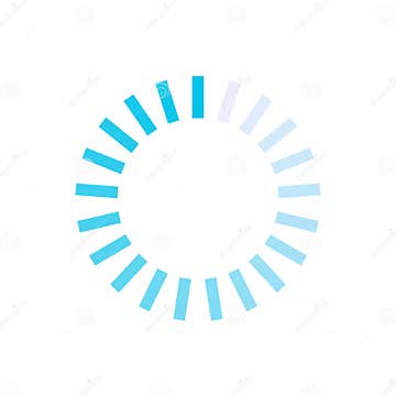 Loader or Loading Icon Vector Rotating Indicator for Animated ...