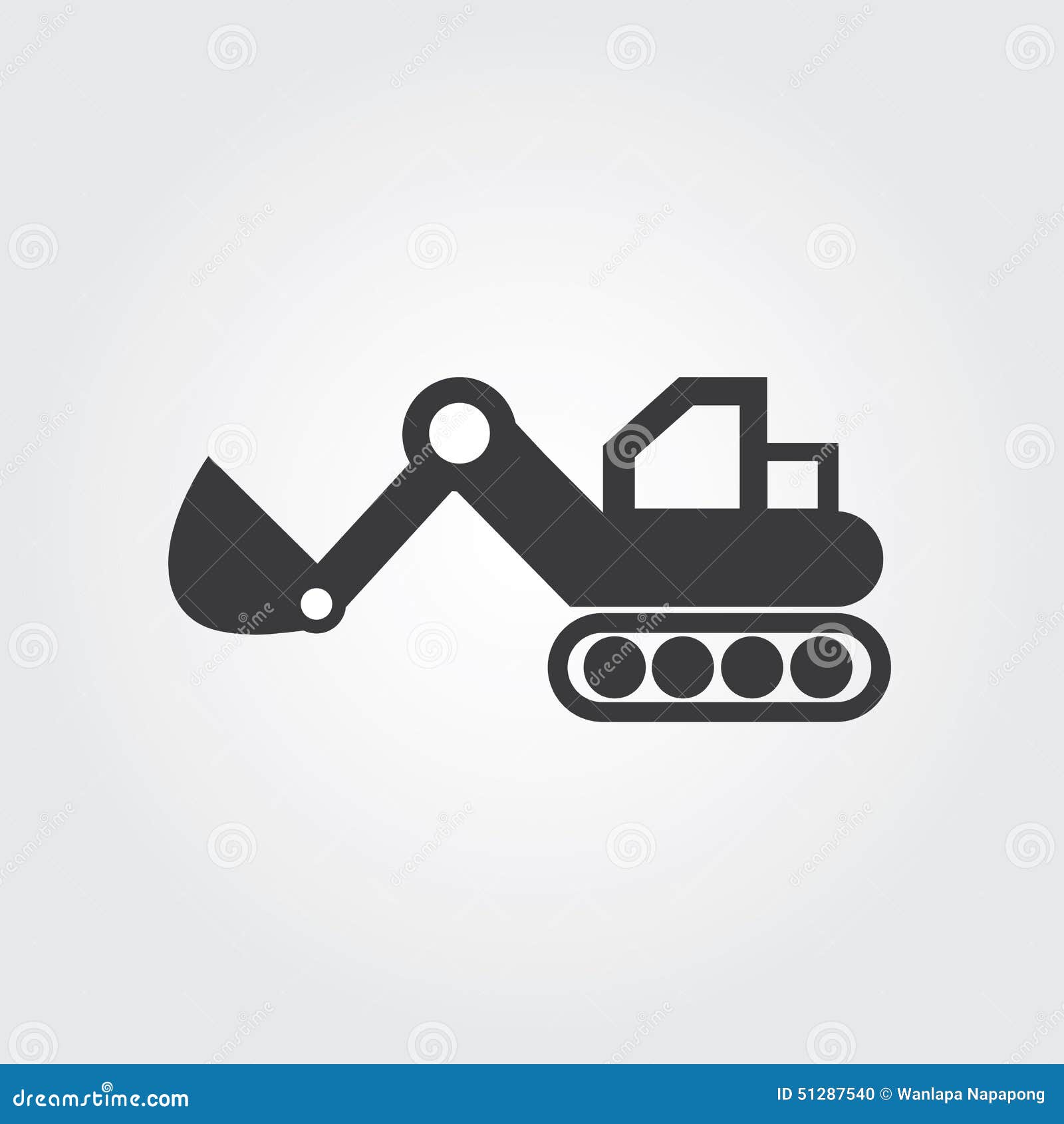Loader vector icons stock vector. Illustration of cartoon - 51287540
