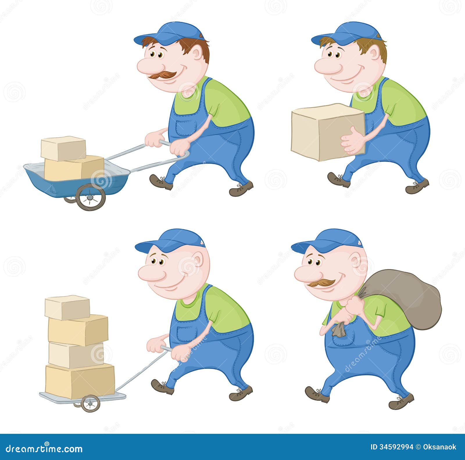 Loaders Set Stock Images - Image: 34592994