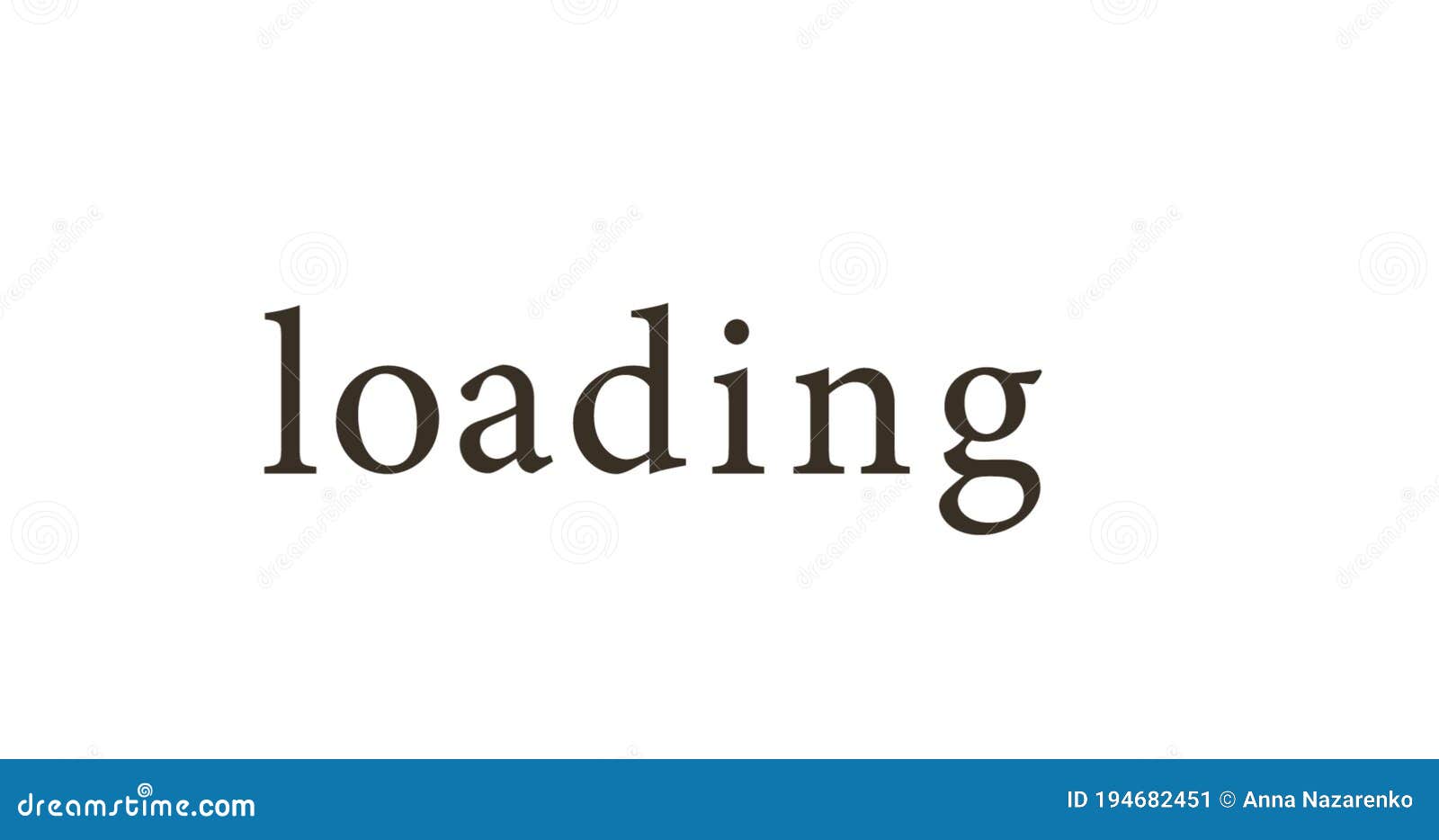 Loading Animated Text with Jumping Letters Stock Video - Video of ...