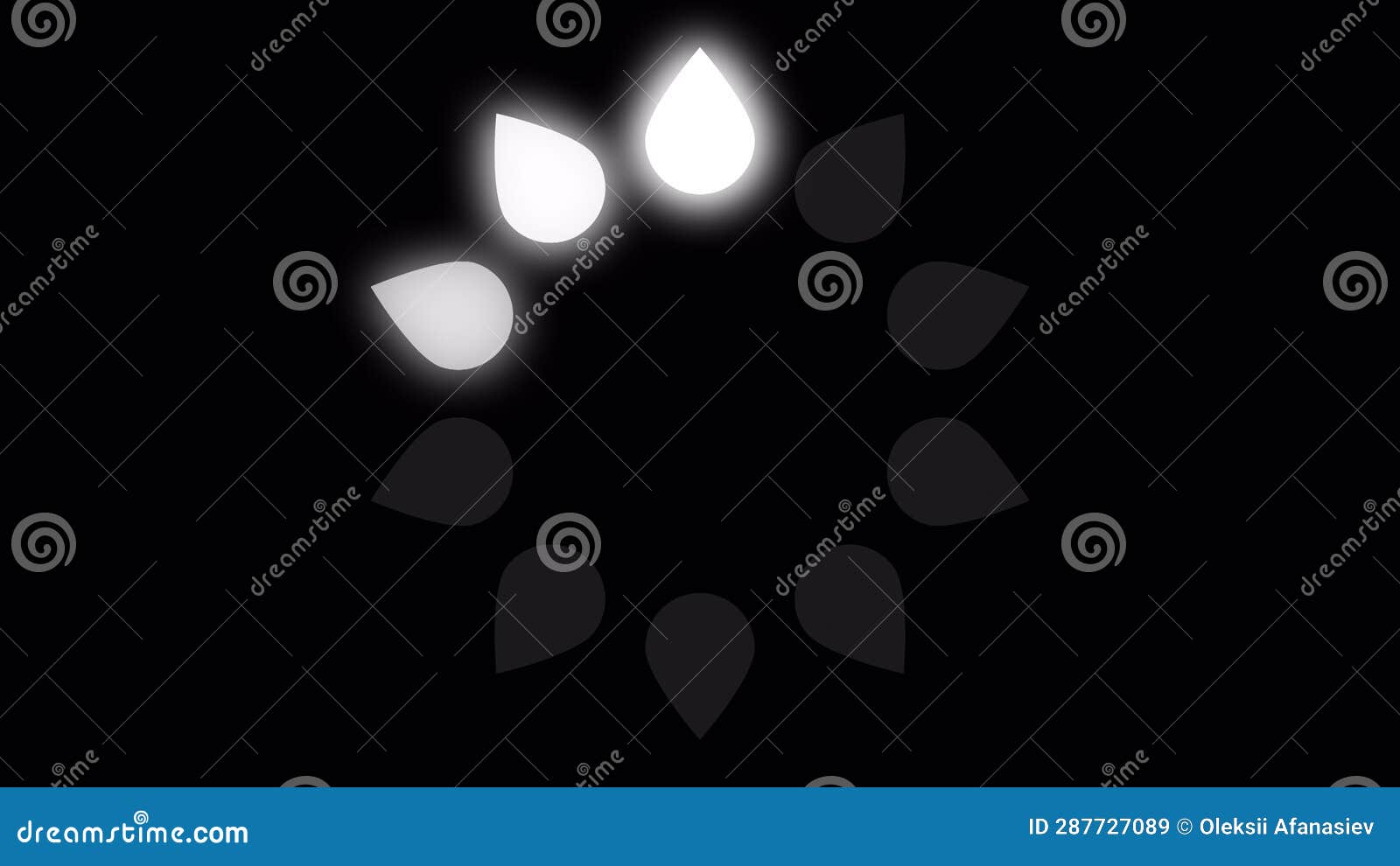 Loading Animation Icon on Transparent Background Stock Video - Video of ...