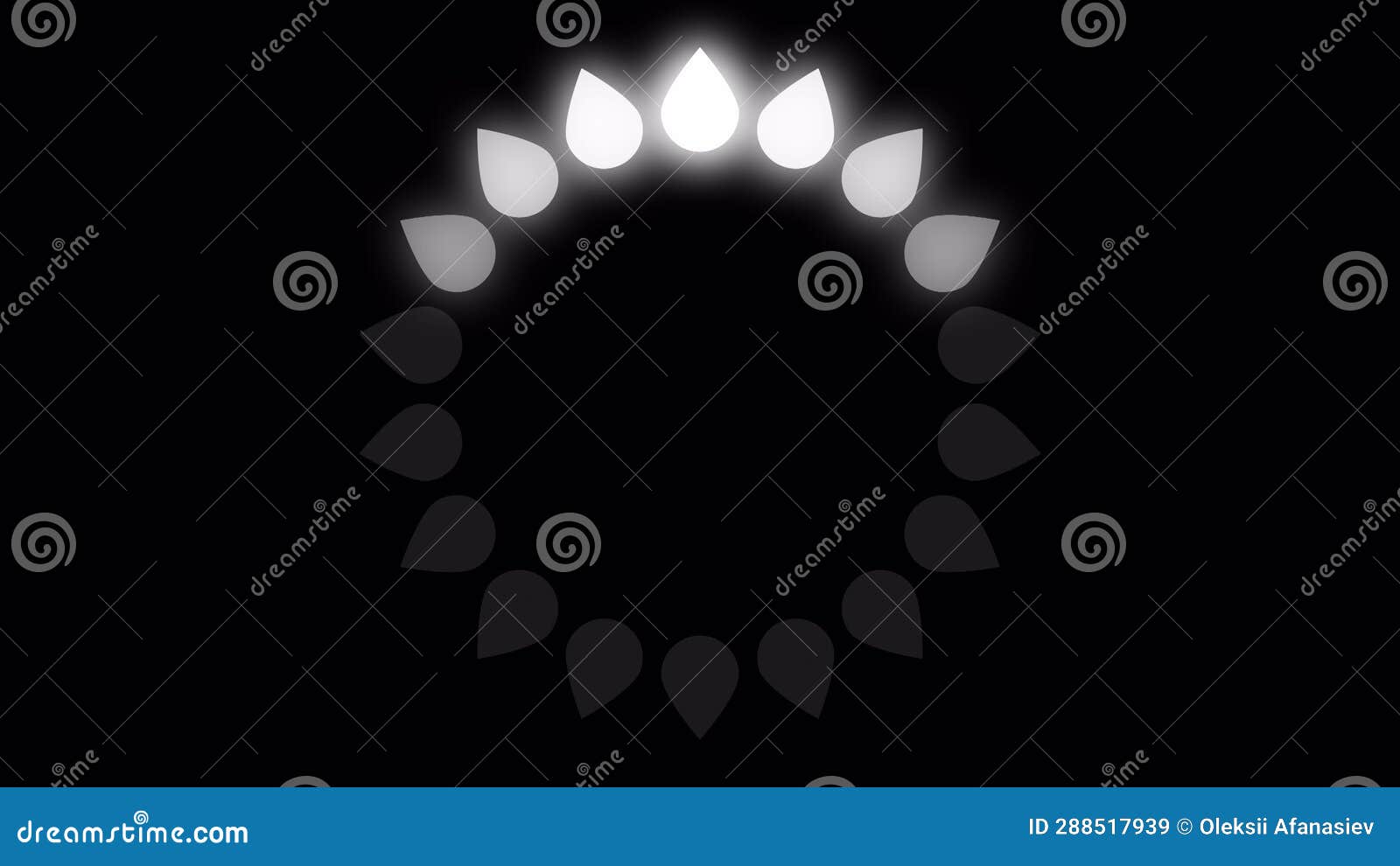 Loading Animation Icon on Transparent Background Stock Video - Video of ...