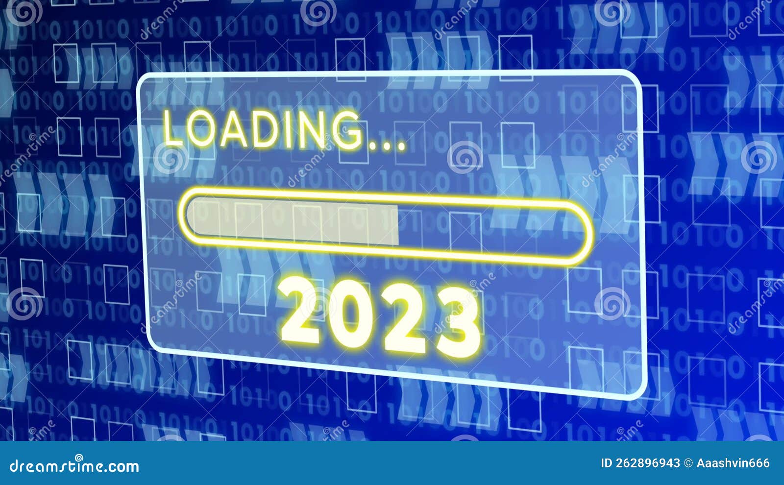 2023 loading Animation stock video. Video of creative - 262896943