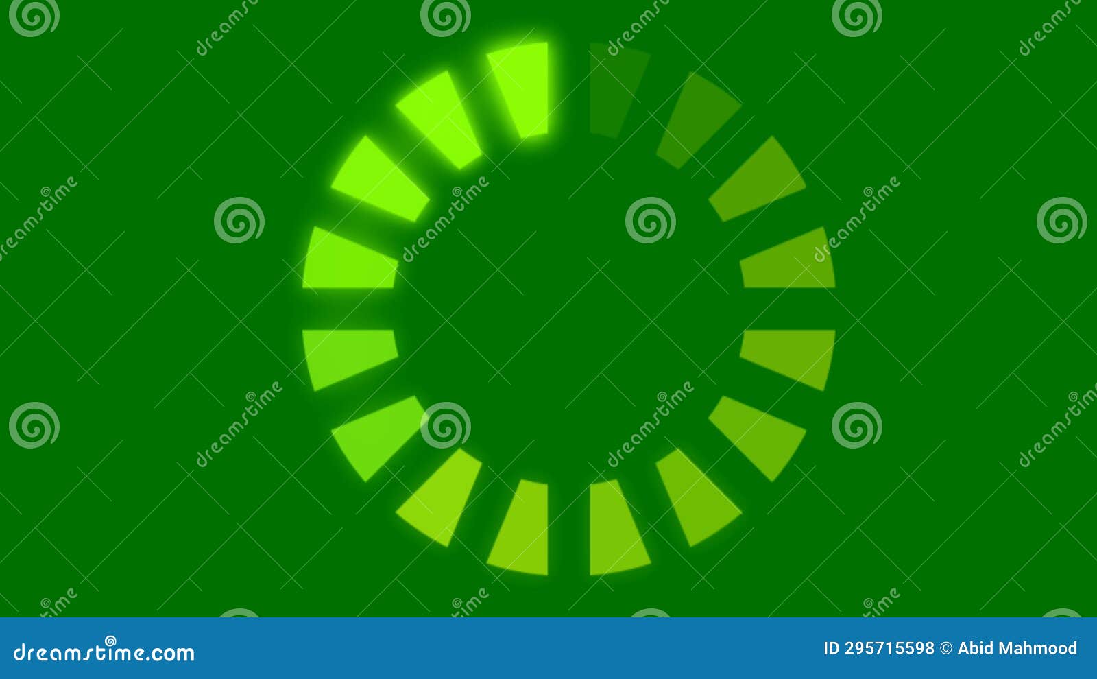 Loading Animation Premium Quality Green Screen Footage 4k Bacground ...