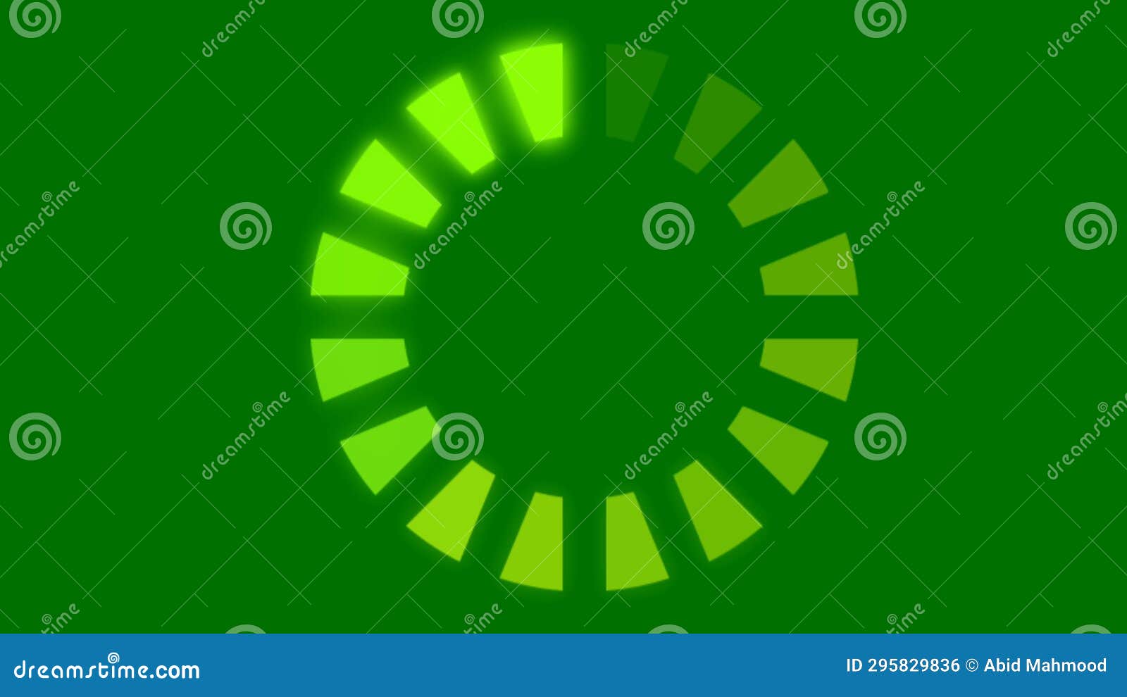 Loading Animation Premium Quality Green Screen Footage 4k Bacground ...