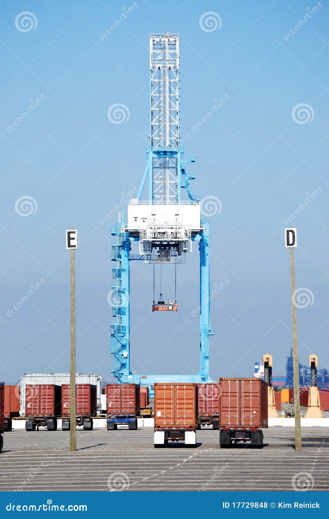 Loading Area stock photo. Image of commerce, industrial - 17729848