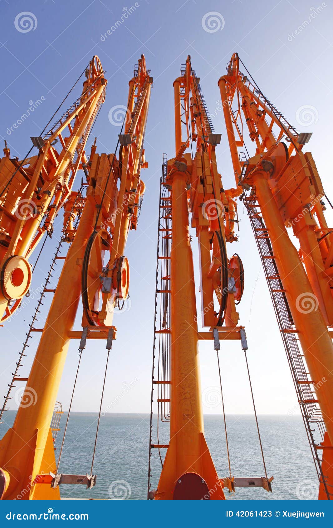 Loading arm stock image. Image of industry, transportation - 42061423