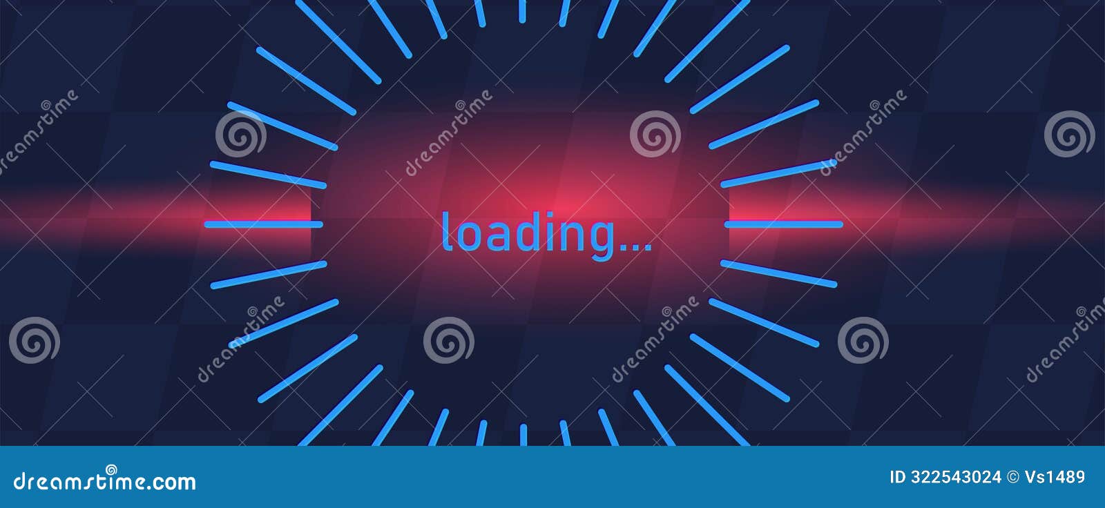 Loading Bar Concept. Progress Data for Upload or Download. Techmology ...