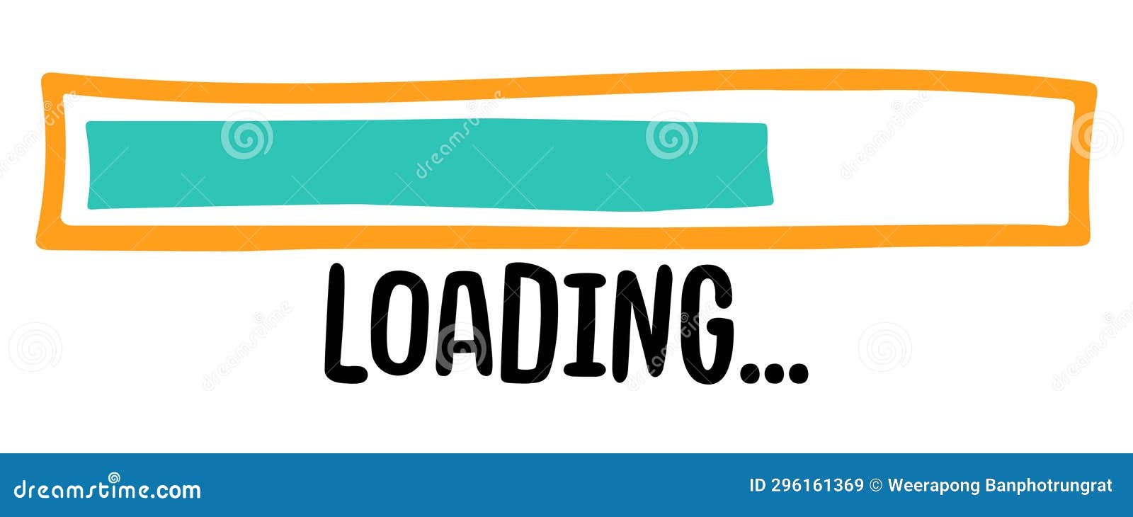 Loading Bar for Download Information from Internet Stock Illustration ...